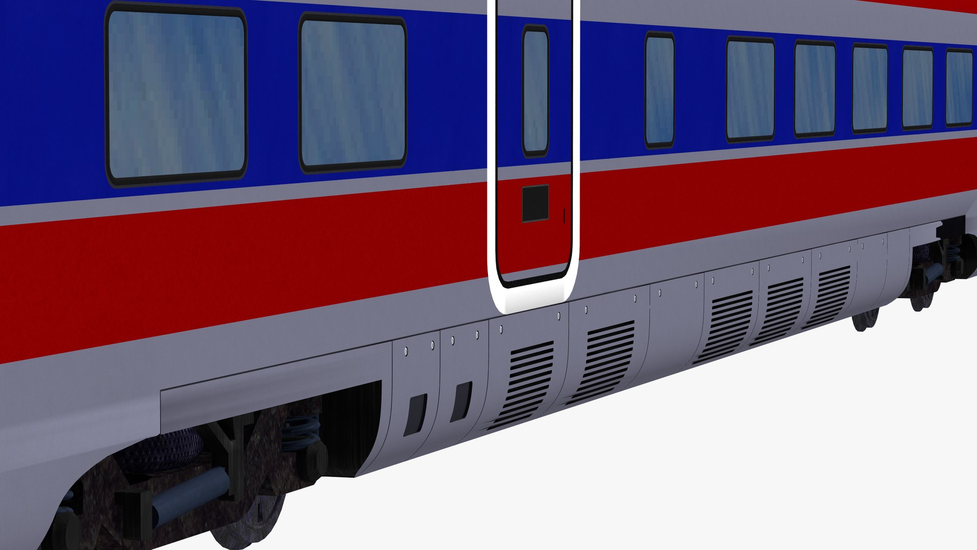 3D Etr 1000 Frecciarossa High Speed Passenger Train Model - TurboSquid 2038265