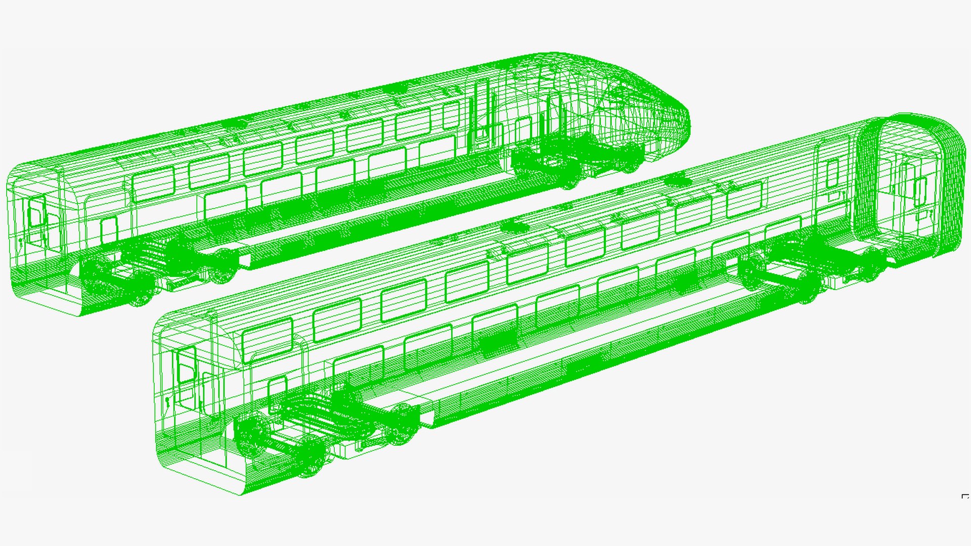 3D Etr 1000 Frecciarossa High Speed Passenger Train Model - TurboSquid 2038265