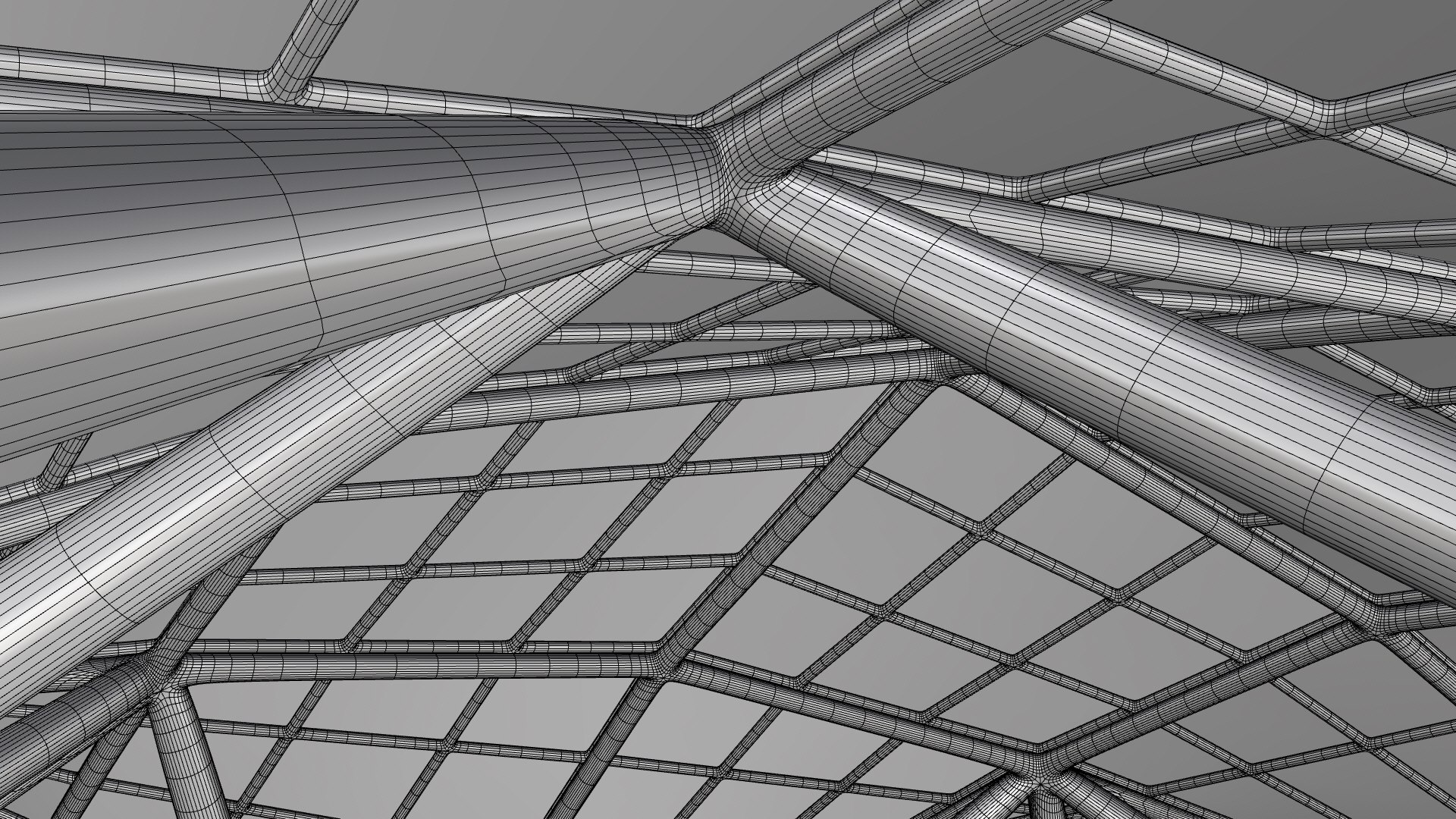 3D Tree Structure Pavilion 01 Polygonal - TurboSquid 2254683
