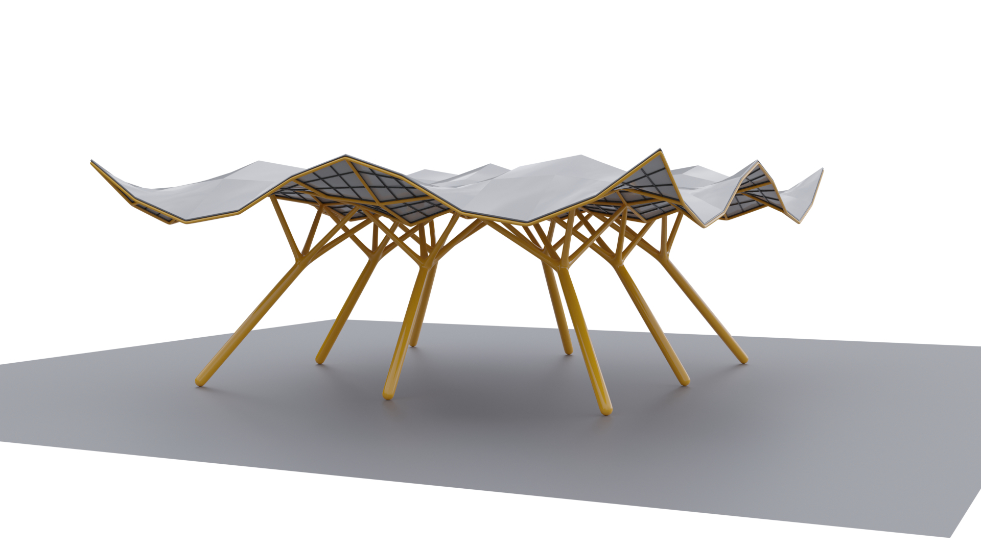 3D Tree Structure Pavilion 01 Polygonal - TurboSquid 2254683