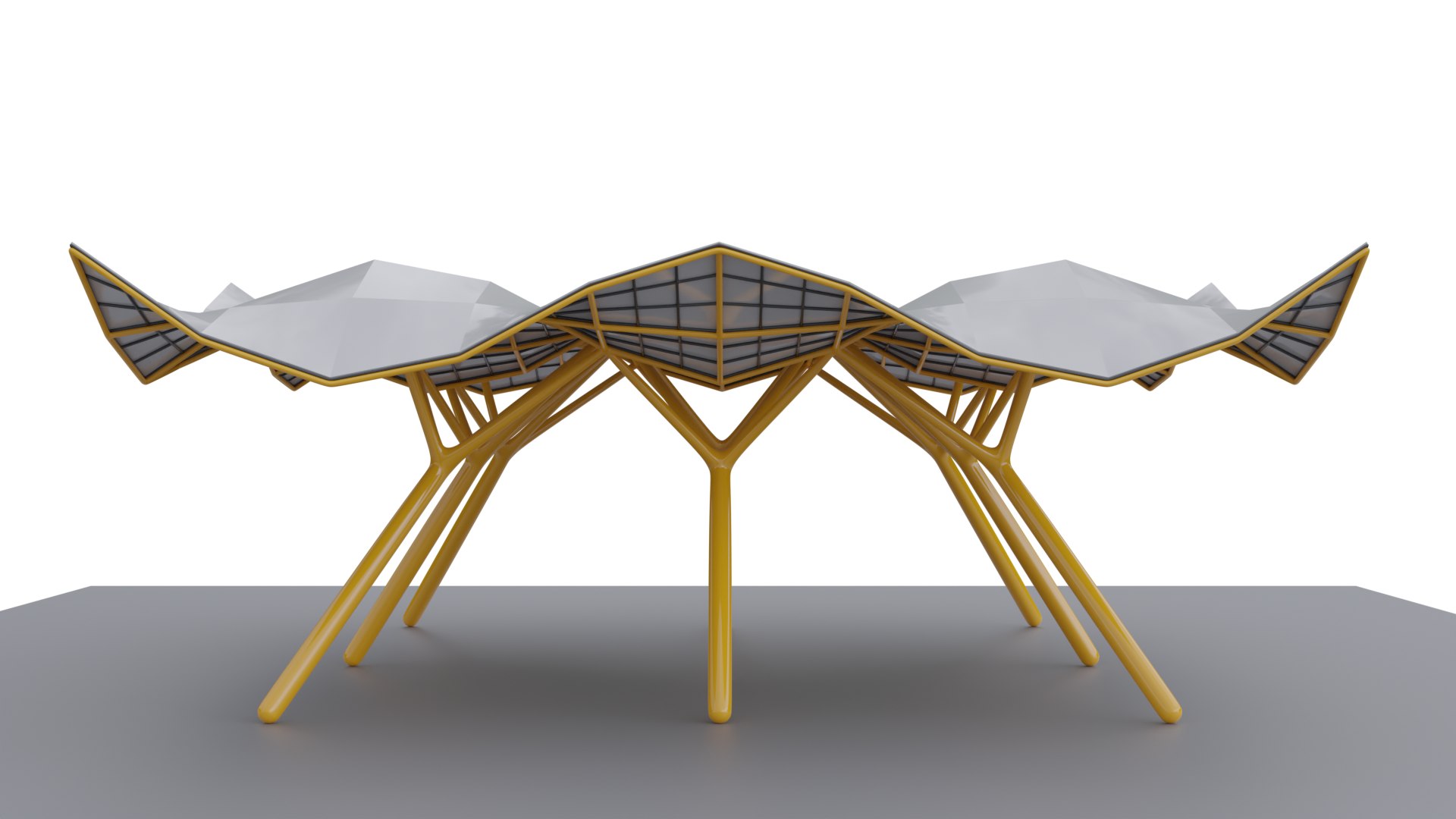 3D Tree Structure Pavilion 01 Polygonal - TurboSquid 2254683