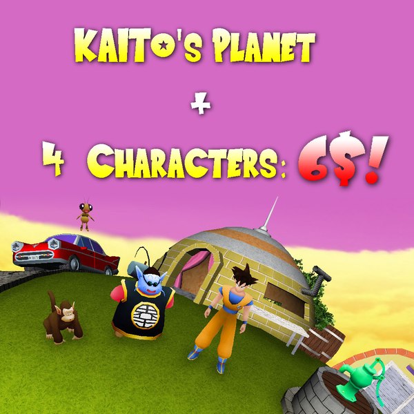 modelo 3d El planeta de Kaito - TurboSquid 1100142