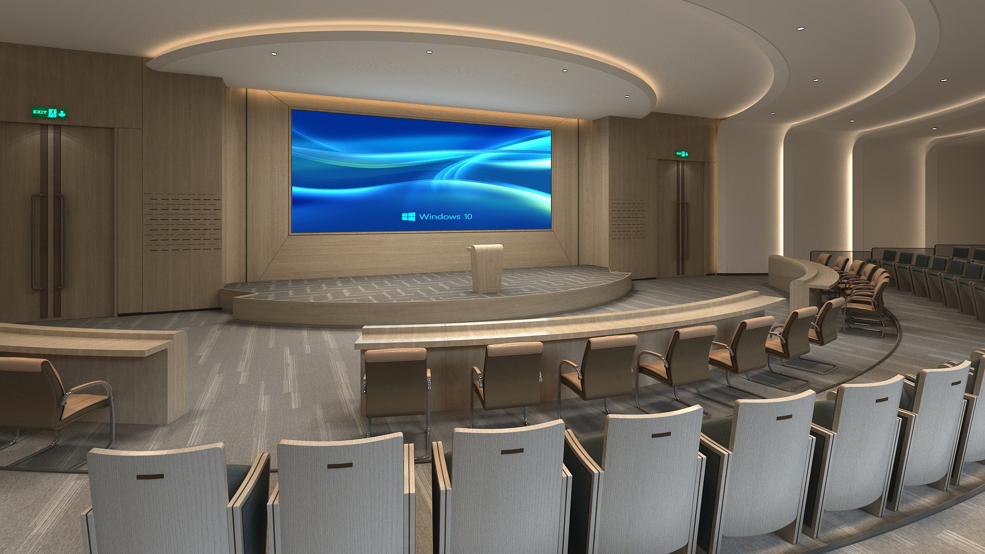 3D Lecture Hall Collection 02 Model - TurboSquid 2135906