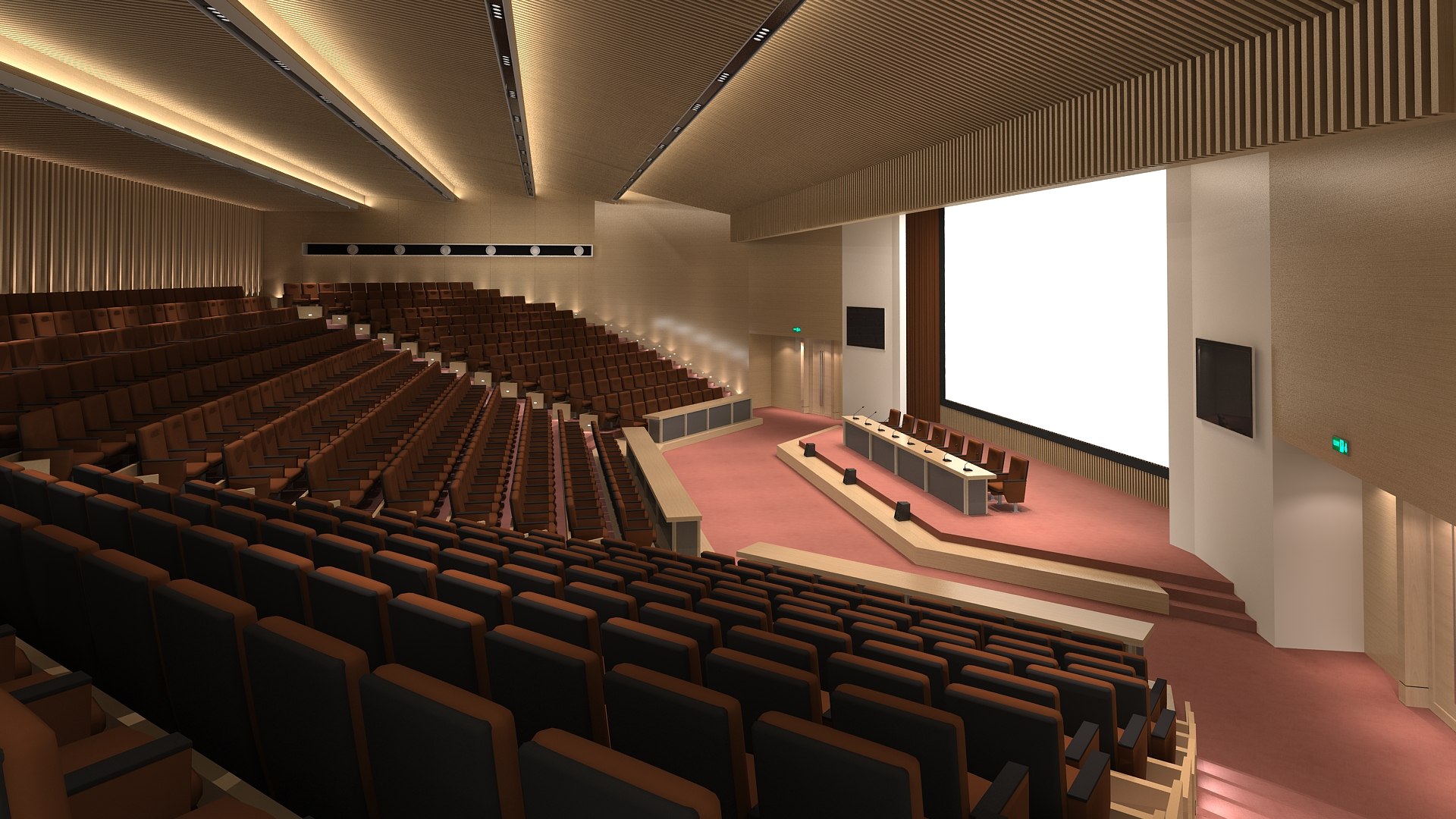 3D Lecture Hall Collection 02 Model - TurboSquid 2135906