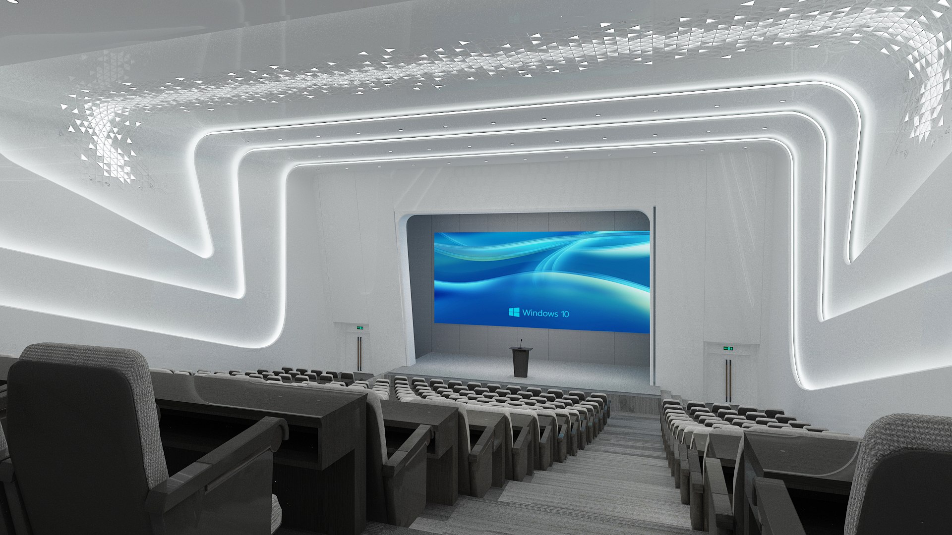 3D Lecture Hall Collection 02 Model - TurboSquid 2135906