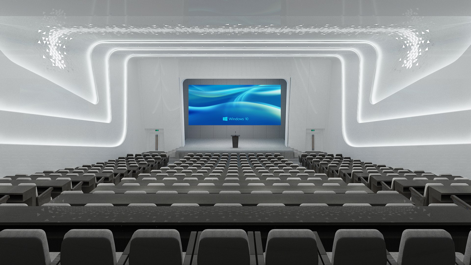 3D Lecture Hall Collection 02 Model - TurboSquid 2135906