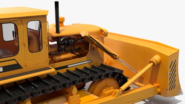 modelo 3d Topadora sobre orugas aparejada - TurboSquid 2136112