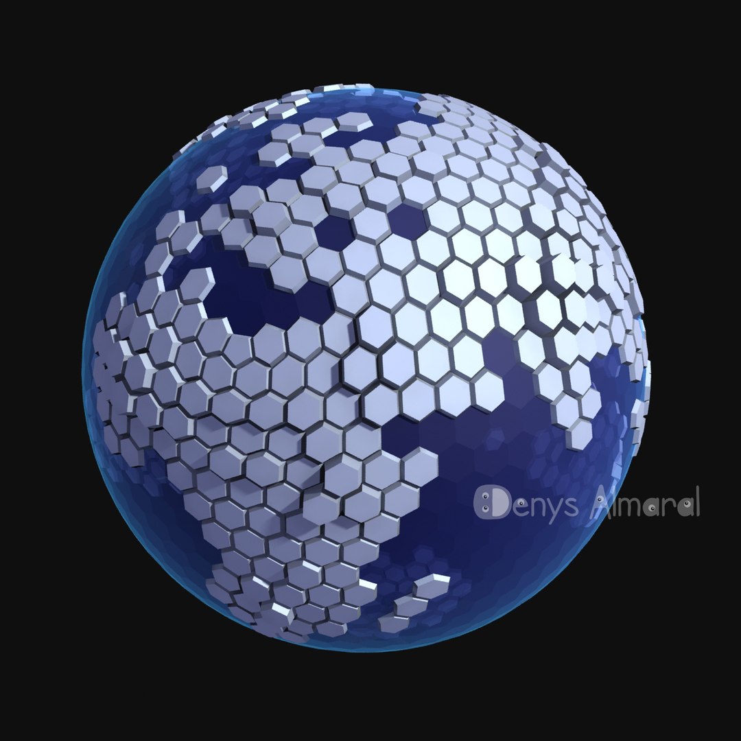 3d Cellular Planet