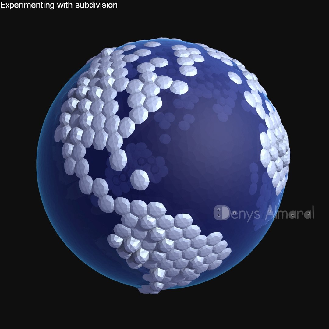 3d Cellular Planet