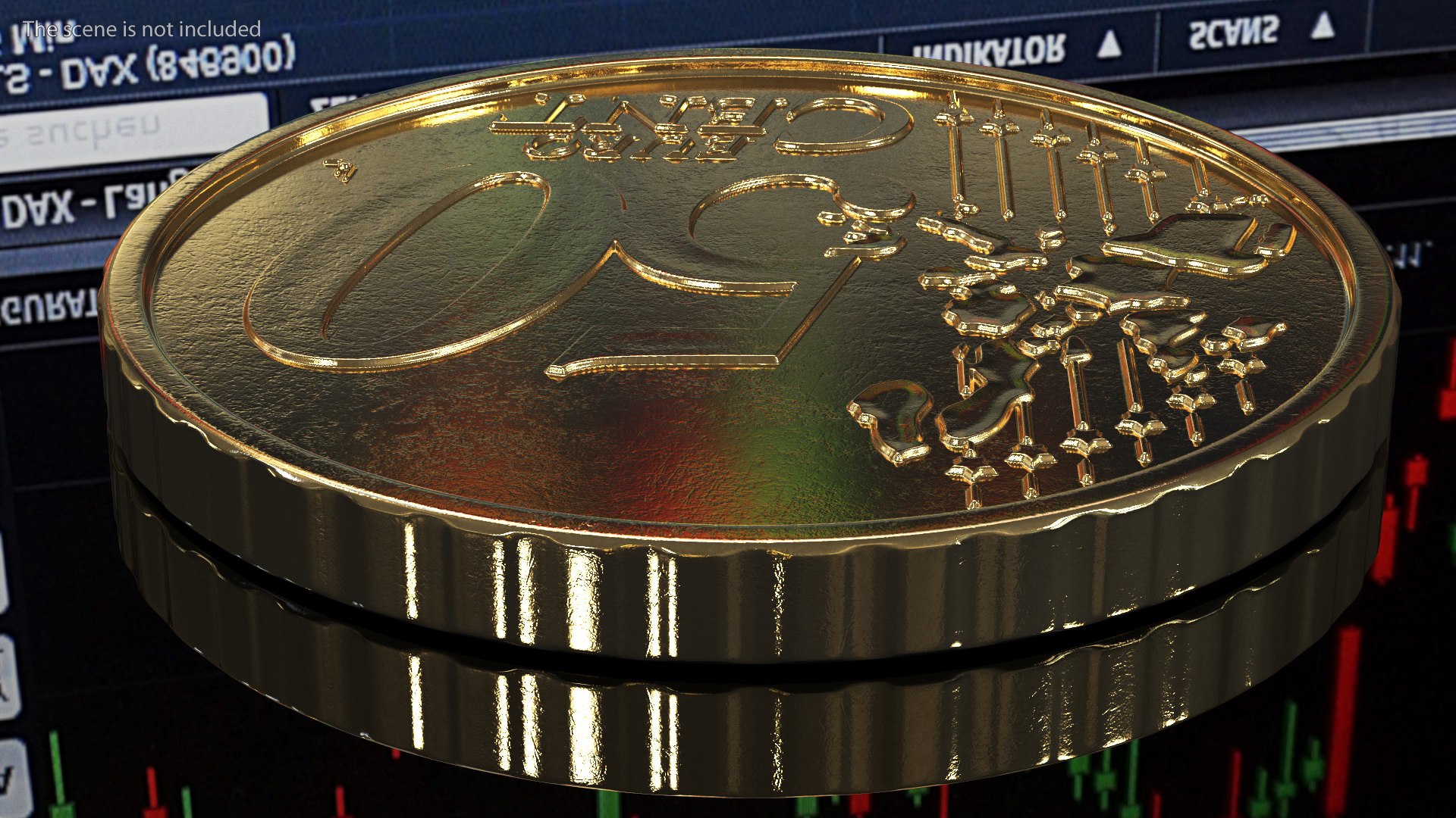 50 Euro Cent France 3D - TurboSquid 2121901