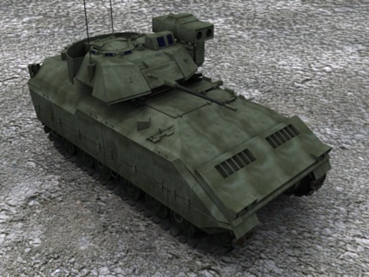 Bradley Ifv 3d Model