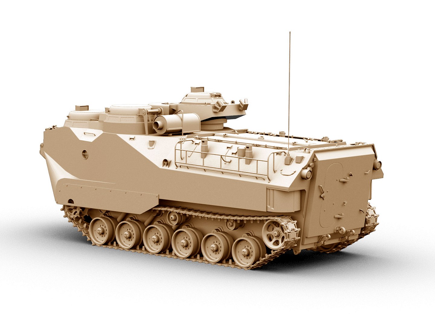 AAV-7A 3D model - TurboSquid 1725257