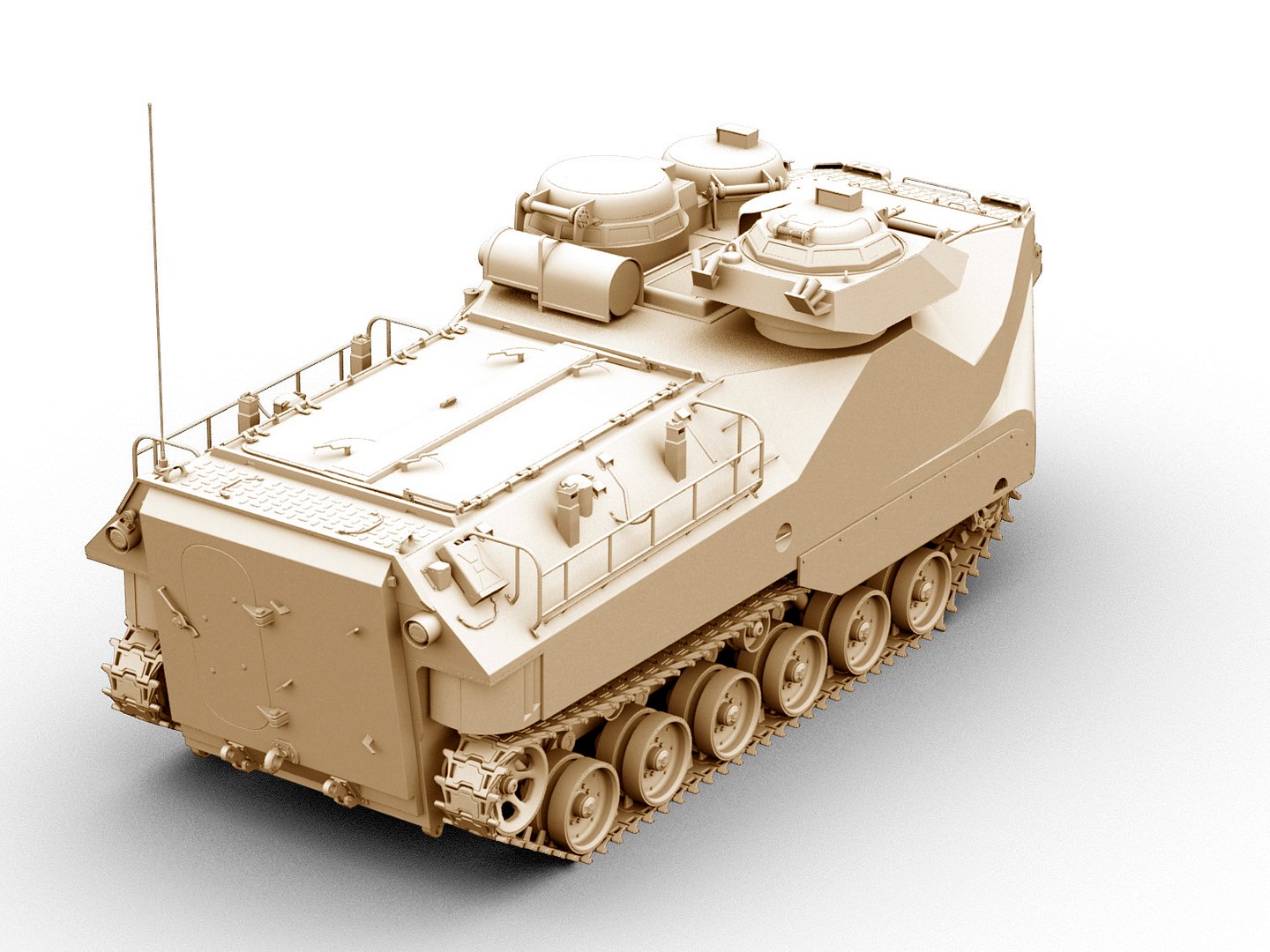 AAV-7A 3D model - TurboSquid 1725257