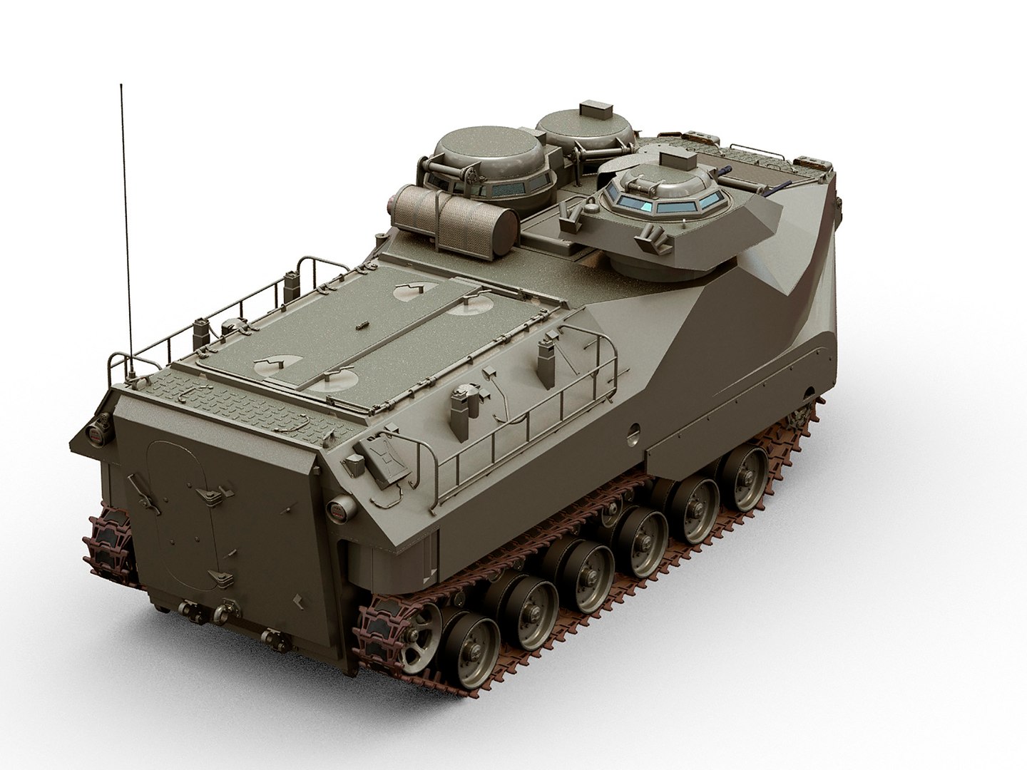 AAV-7A 3D model - TurboSquid 1725257