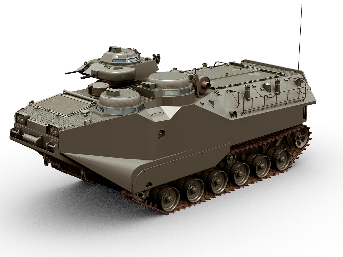 AAV-7A 3D model - TurboSquid 1725257