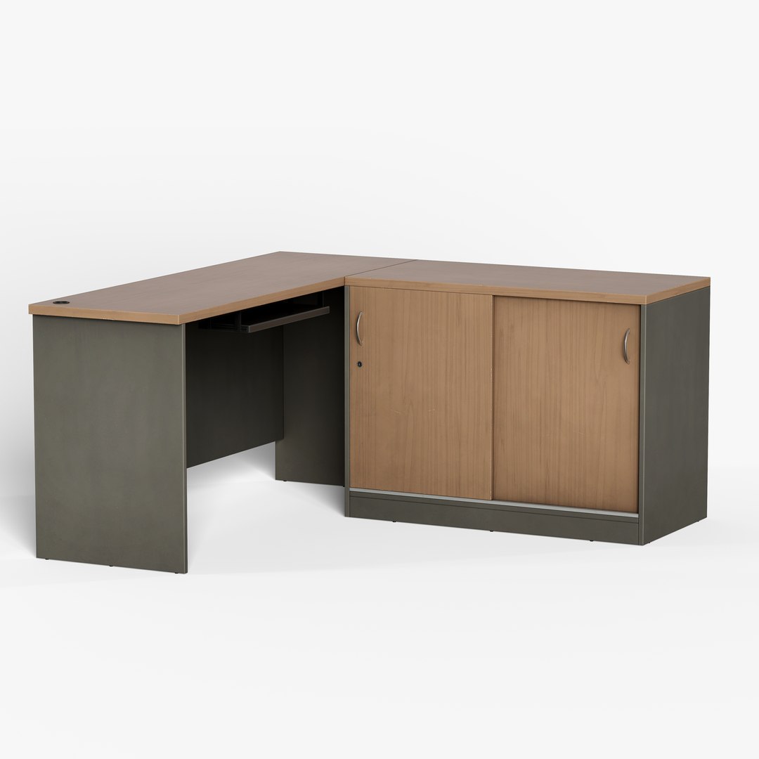 3D Office Table Model - TurboSquid 2185868