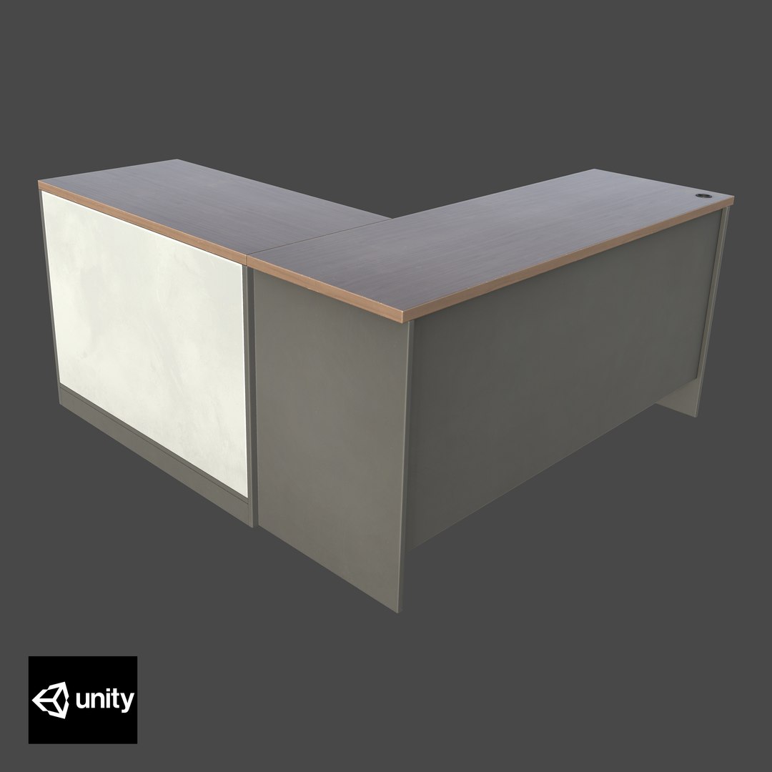 3D Office Table Model - TurboSquid 2185868