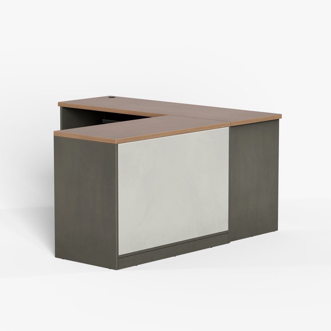 3D Office Table Model - TurboSquid 2185868