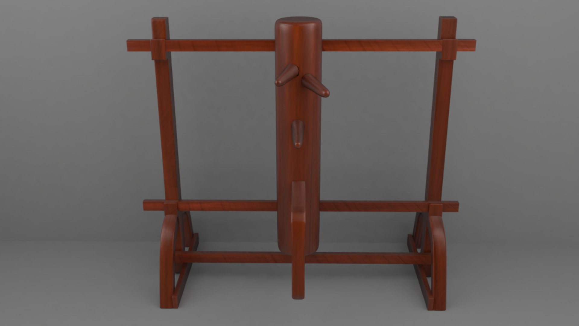 Wingchun Dummy Set 3D - TurboSquid 1293830