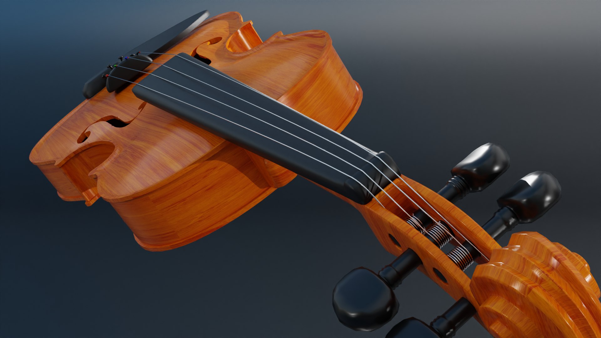 Violin 3D Model - TurboSquid 2238633