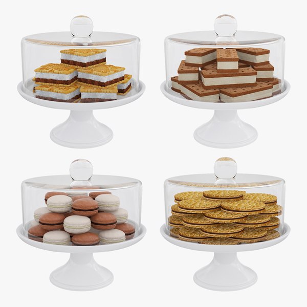 modelo 3d Colección de puestos de galletas - TurboSquid 2194175
