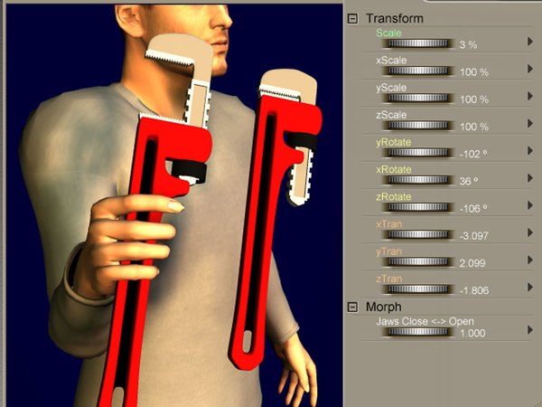 pz3 poser morph pipe