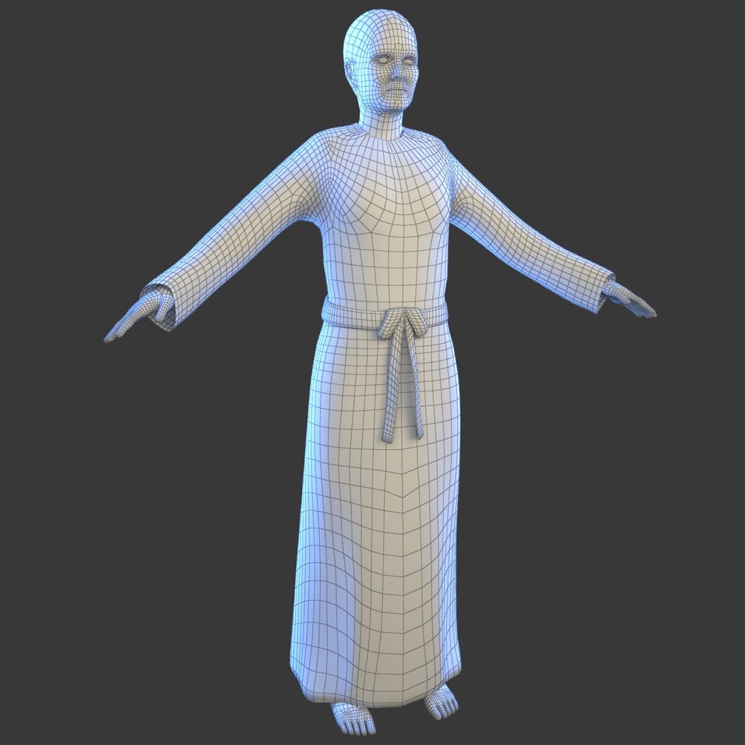 3D Virgin Mary - TurboSquid 1429369
