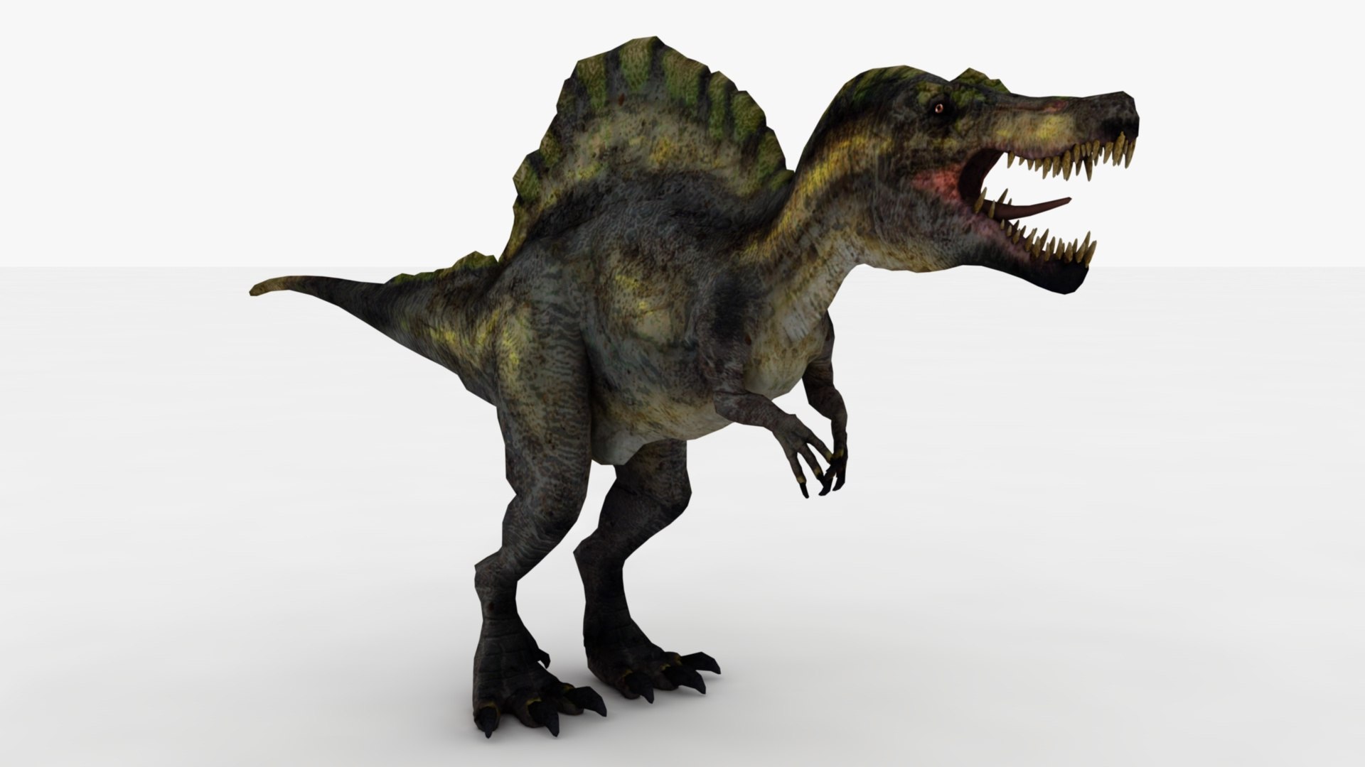 Spinosaurus Rigged And Animated 3D Model - TurboSquid 2348394