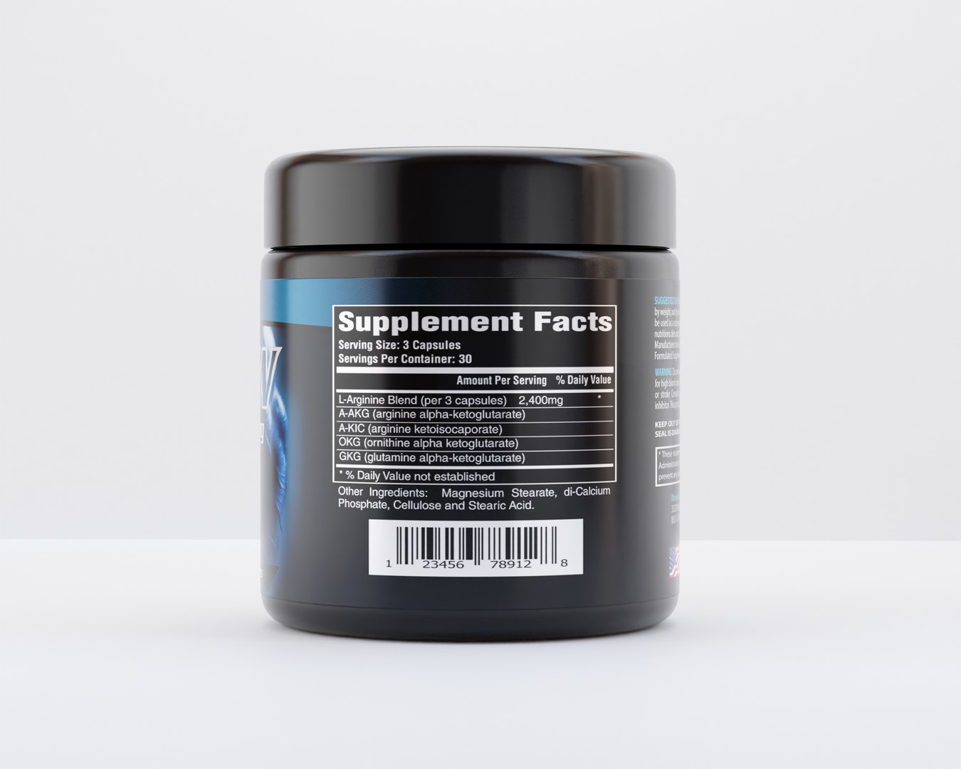 3D Supplement Capsule Packaging Modelling - TurboSquid 2229197