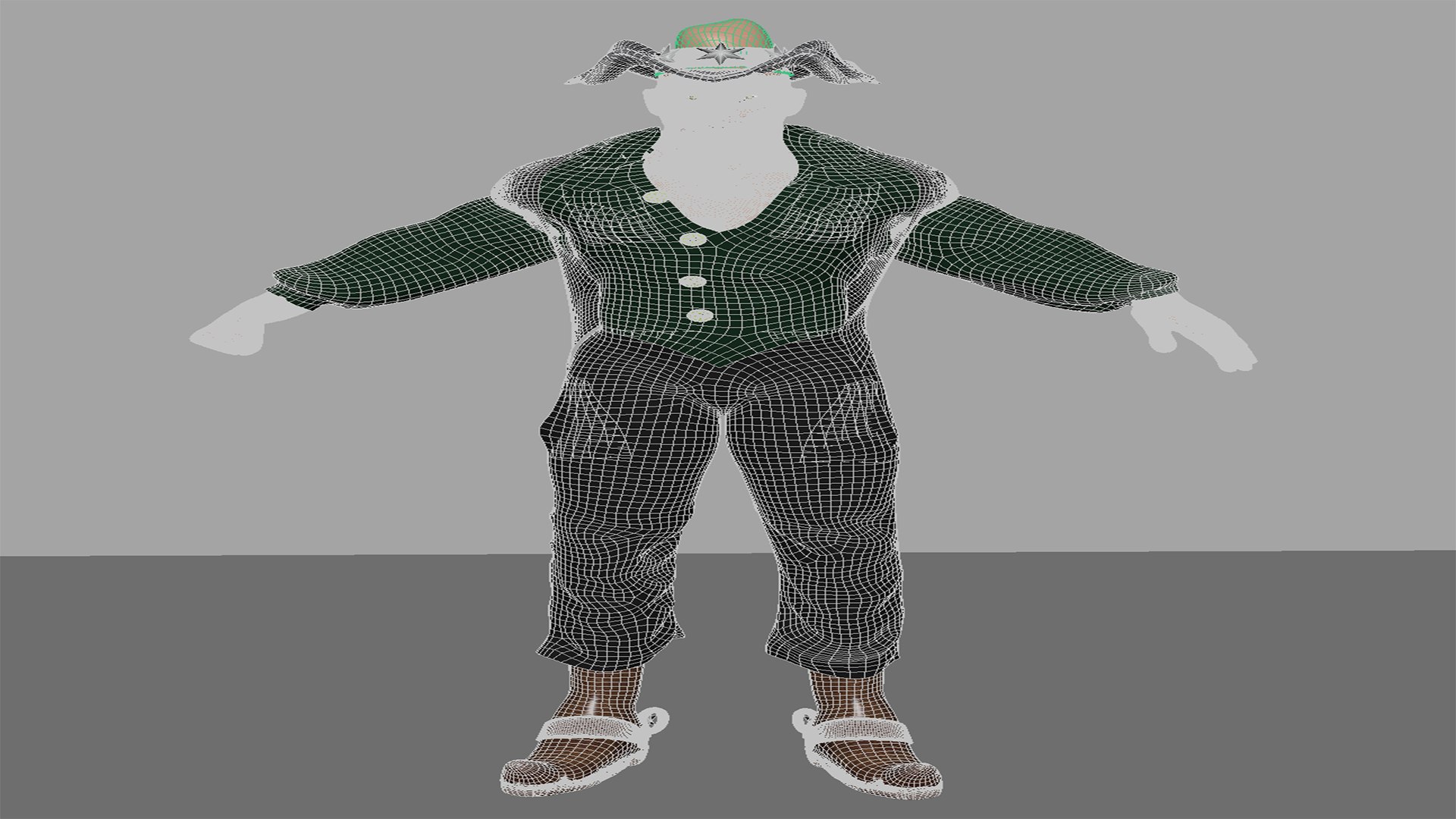 3D Cowboy - TurboSquid 2214477