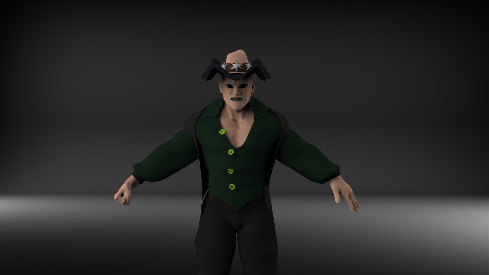 3D Cowboy - TurboSquid 2214477