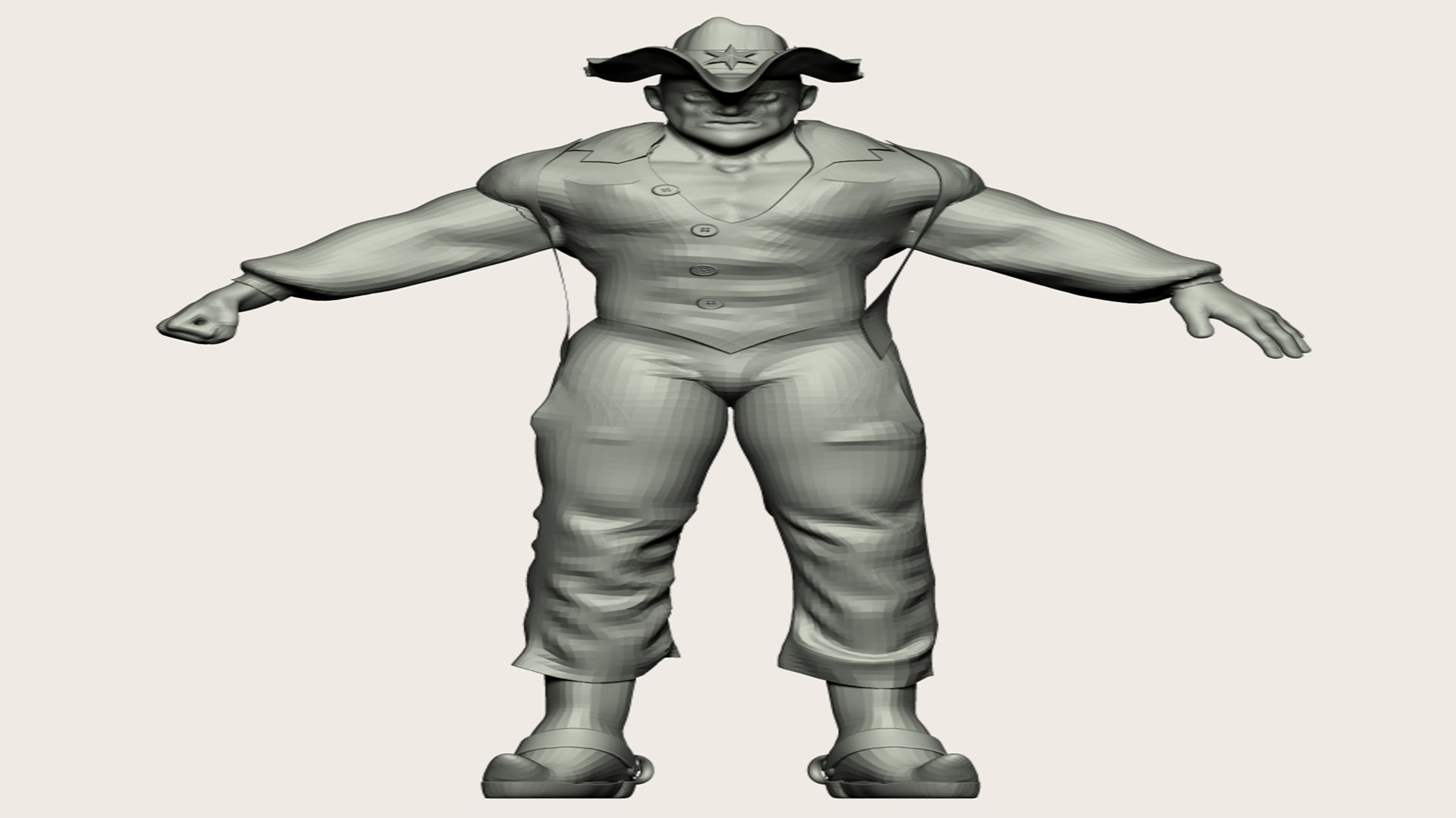 3D Cowboy - TurboSquid 2214477