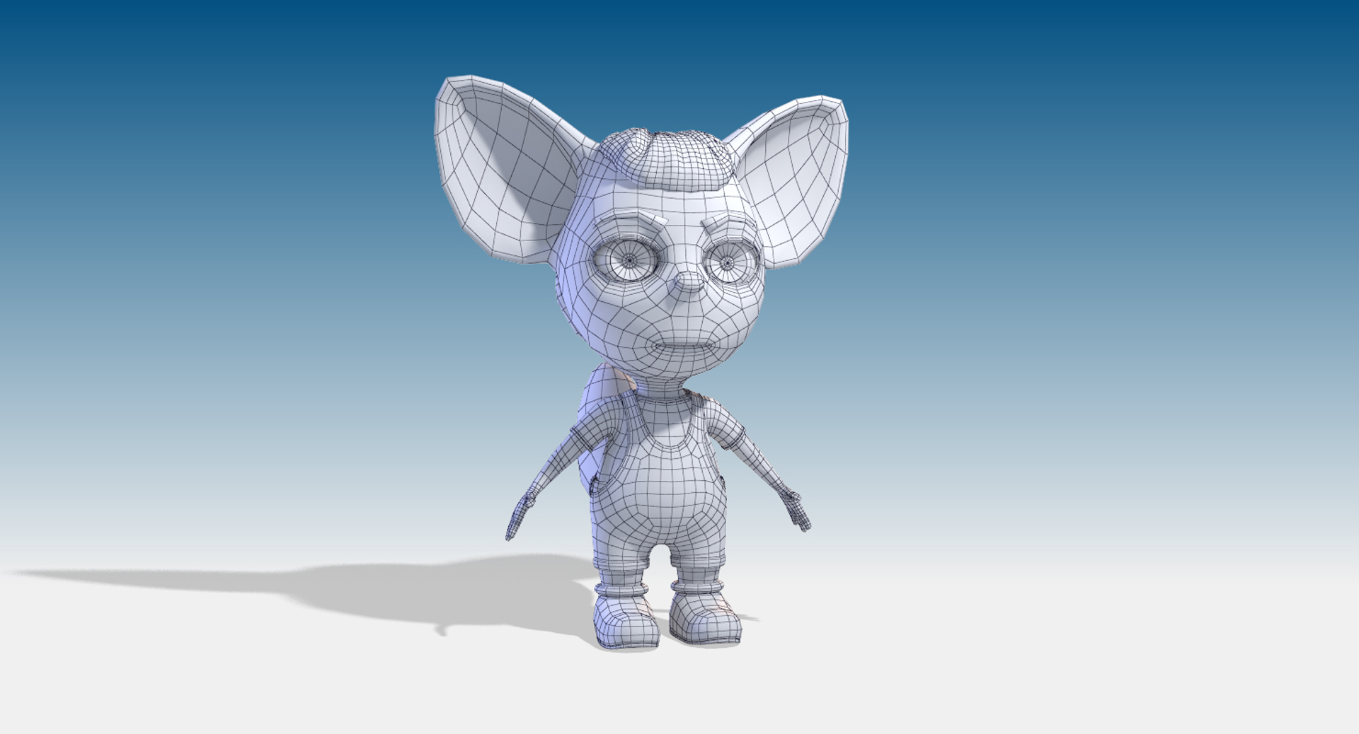 3d Cartoon Character Liu