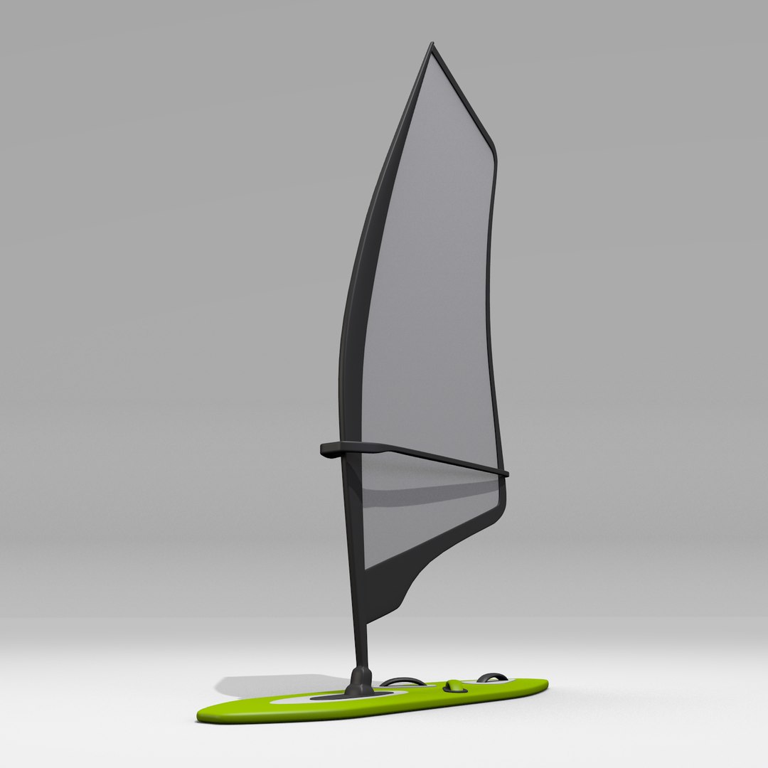 3ds max windsurfing wind surf