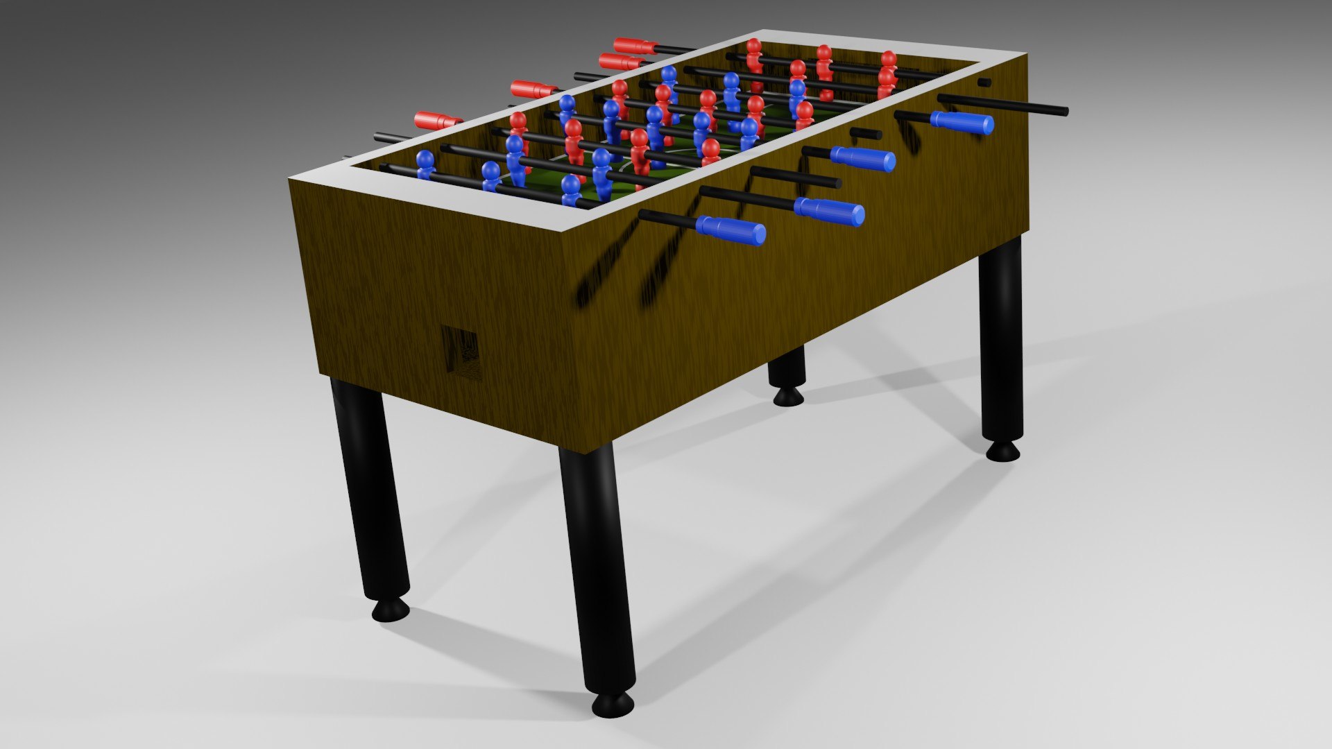 Table Football 3D Model - TurboSquid 2123823