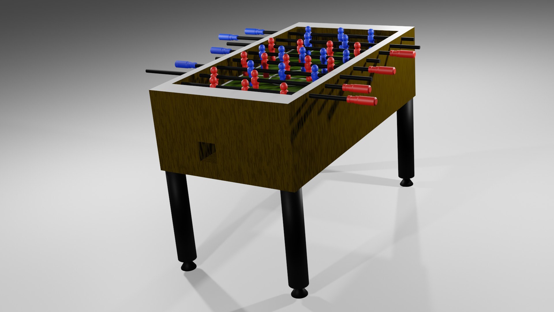Table Football 3D Model - TurboSquid 2123823