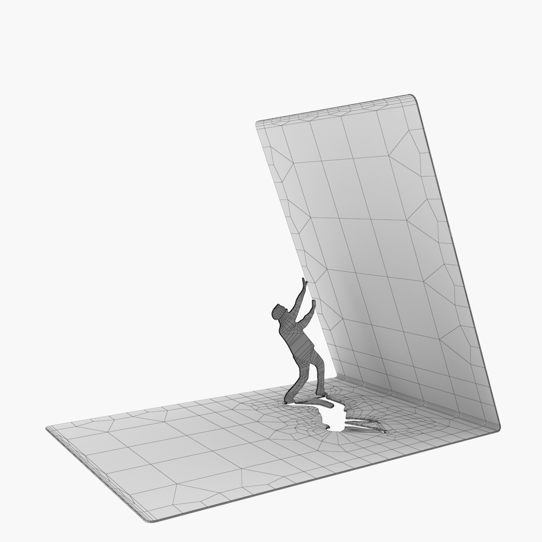 Dramatic Bookend Model - TurboSquid 1204332