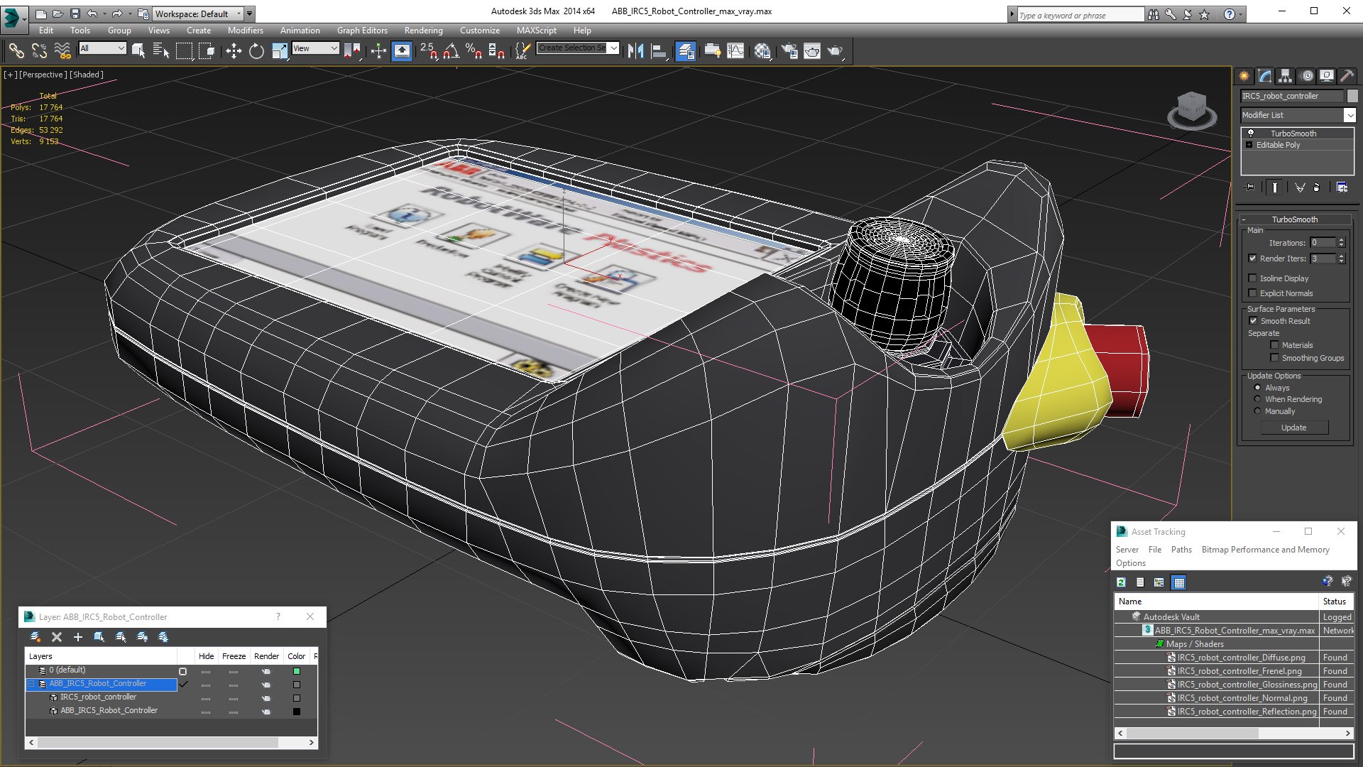 3D ABB IRC5 Robot Controller - TurboSquid 1860946