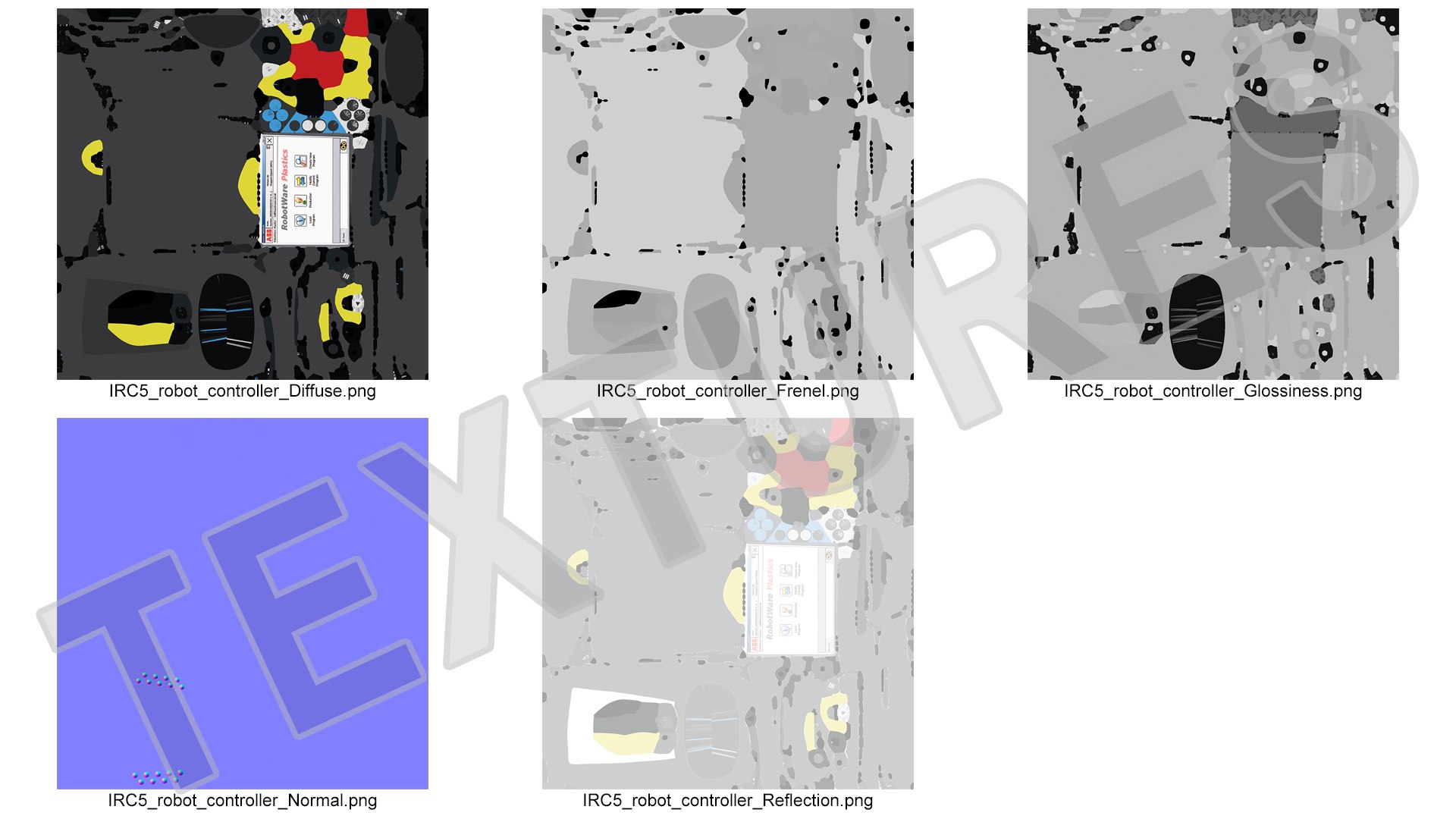 3D ABB IRC5 Robot Controller - TurboSquid 1860946