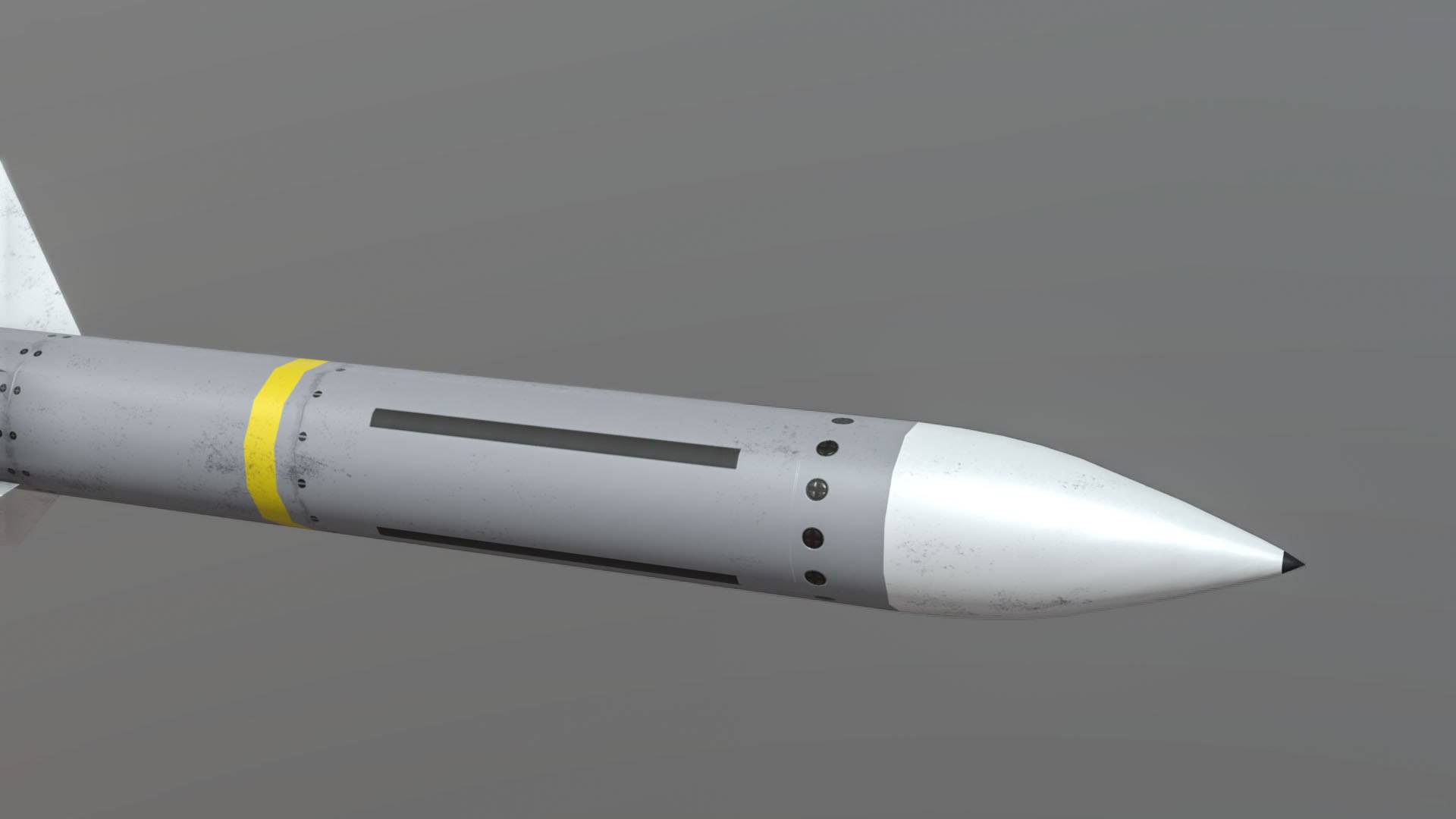 3D Model Aim-7M Sparrow Missile Low-poly - TurboSquid 1771572