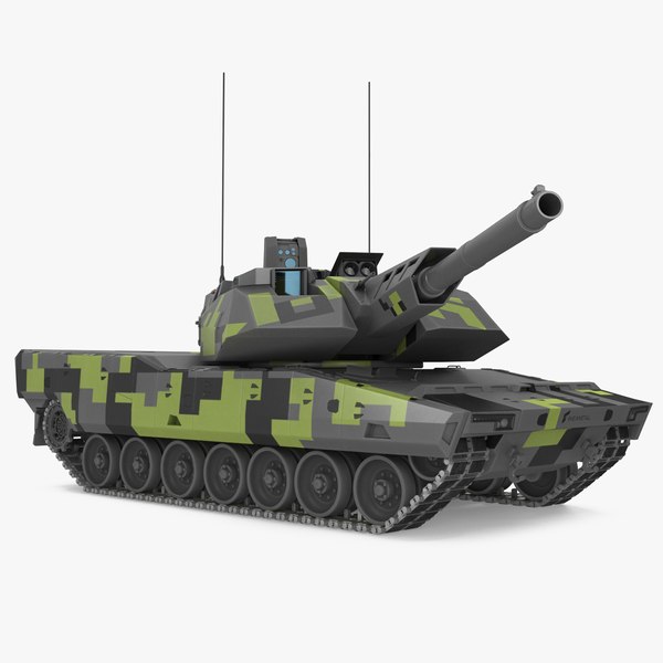 modelo 3d Rheinmetall Panther KF51 MBT aparejado - TurboSquid 2202517