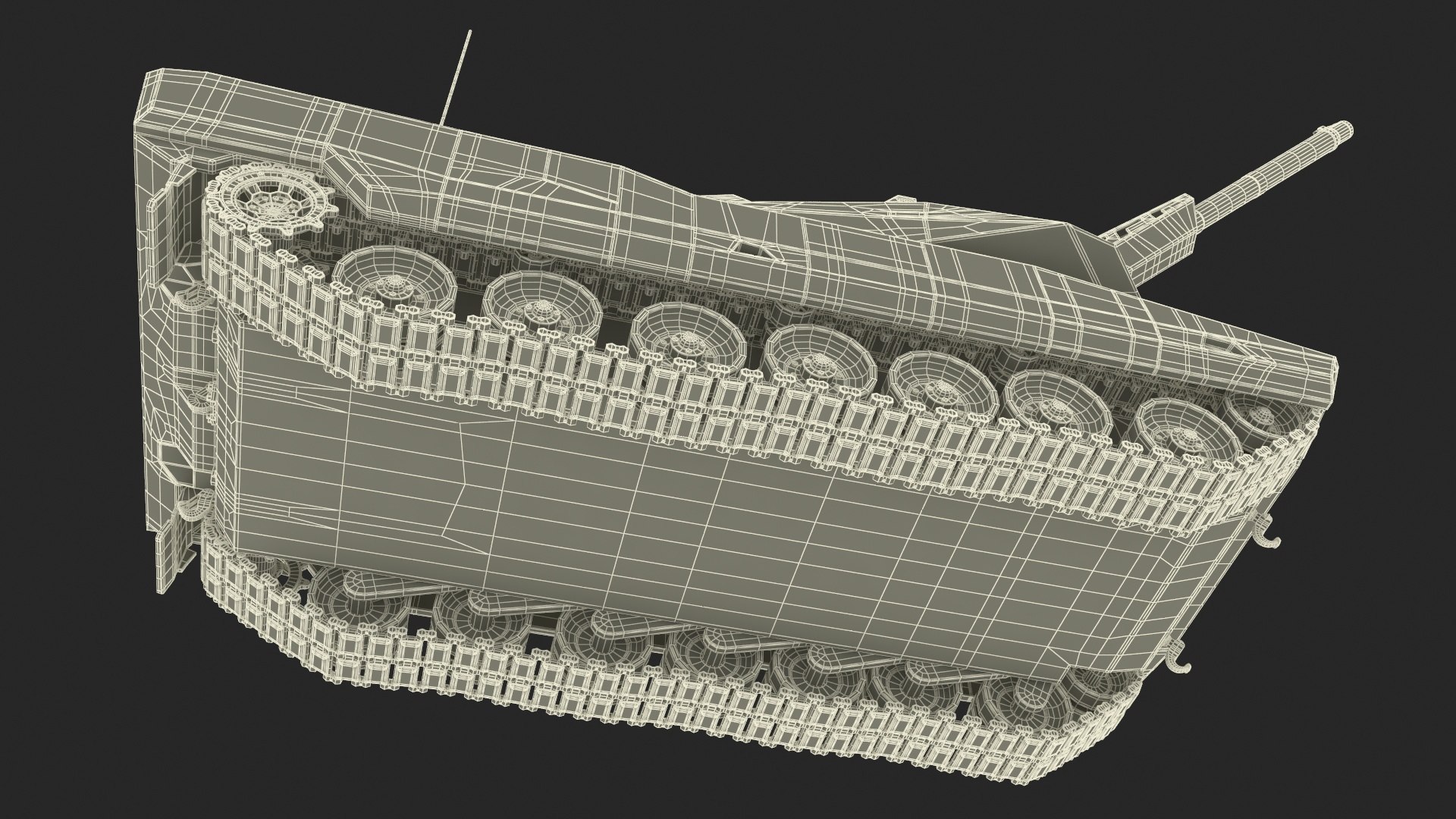 3D Rheinmetall Panther KF51 MBT Rigged Model - TurboSquid 2202517