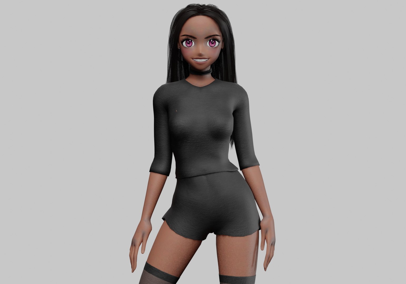 3D Model Cute Beautiful Girl V31479 - TurboSquid 2272031