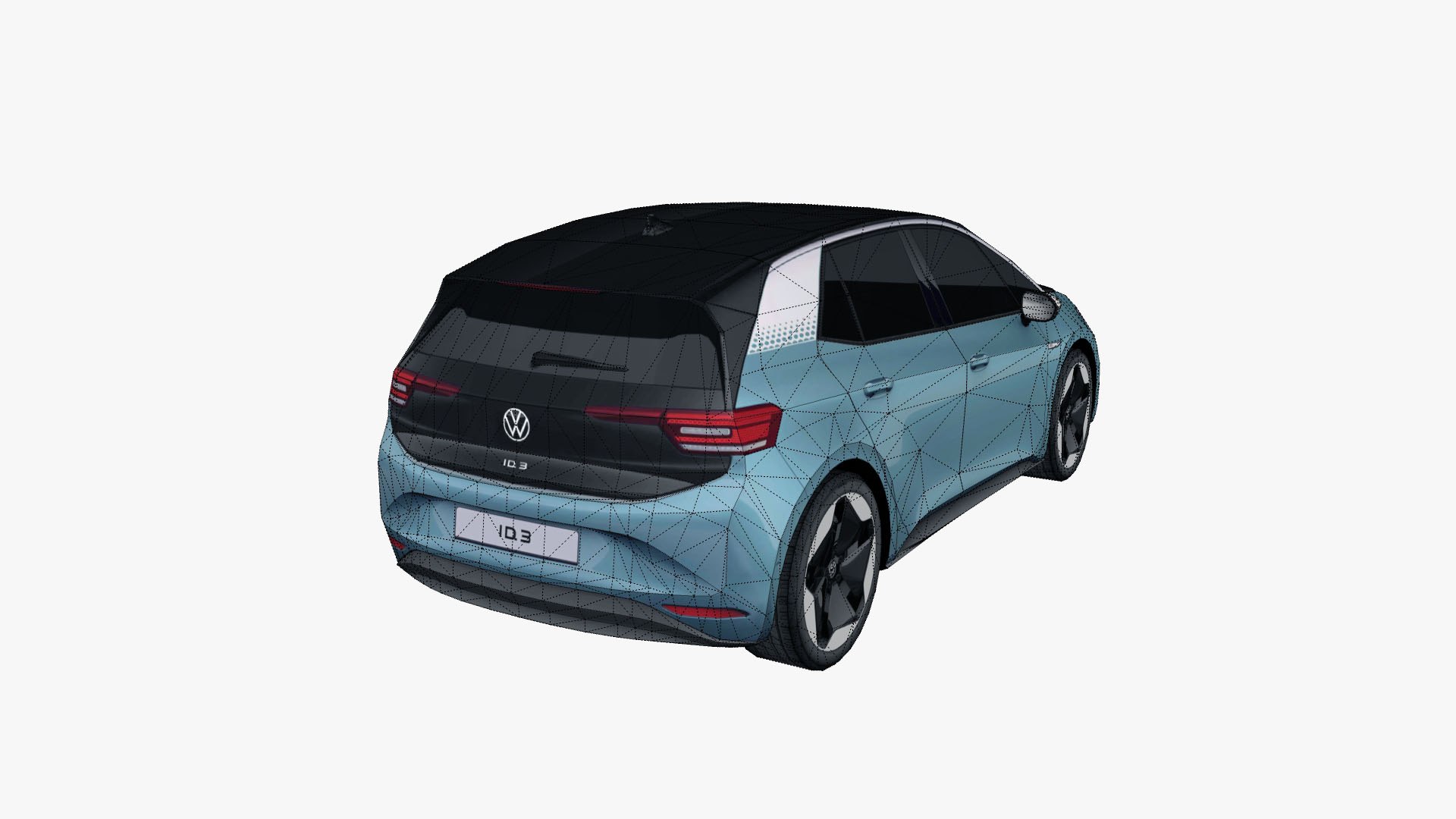 Volkswagen ID3 2020 Model - TurboSquid 2312281