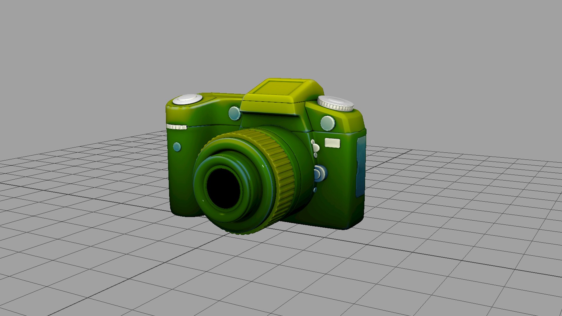Stylish Cartoon Dslr Camera 3D - TurboSquid 2390371