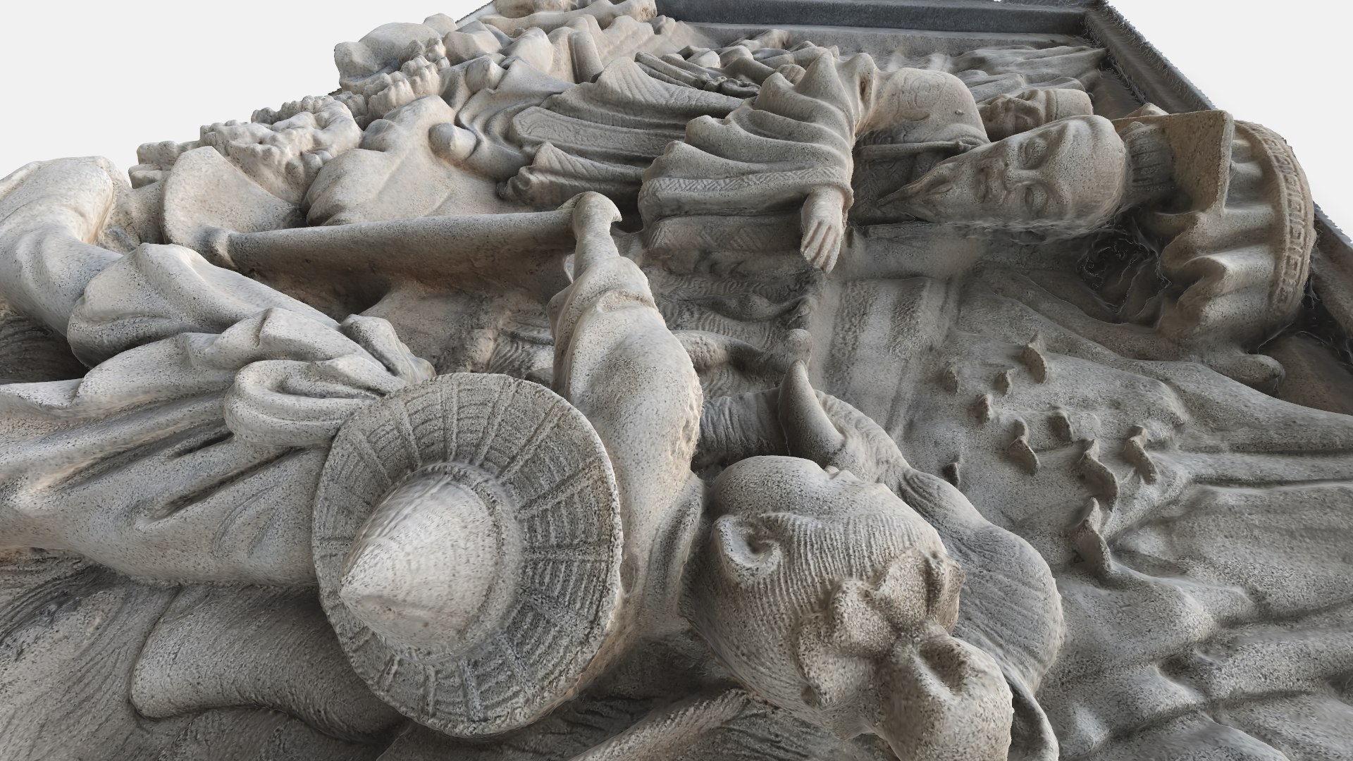 3D 3D Ancient Chinese Rock Sculpture - TurboSquid 1881881