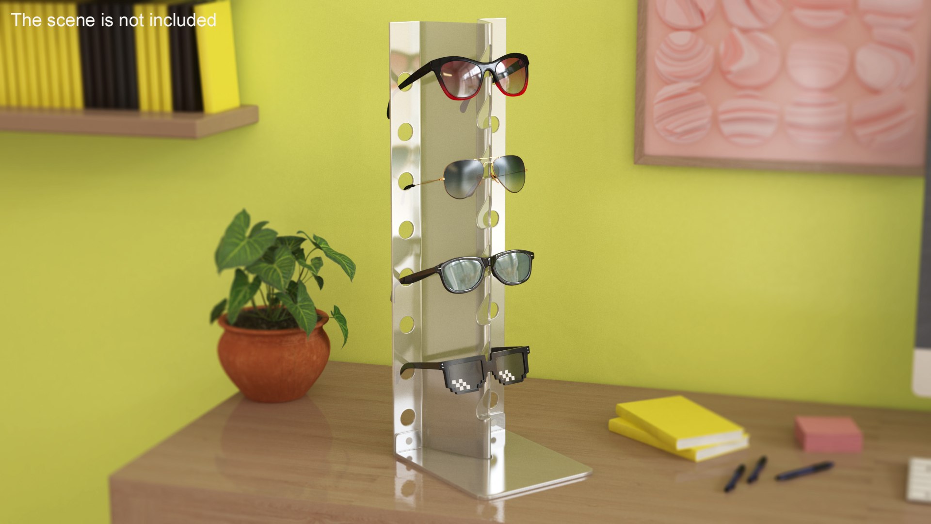Sunglasses On Display Stand 3D Model - TurboSquid 2051610