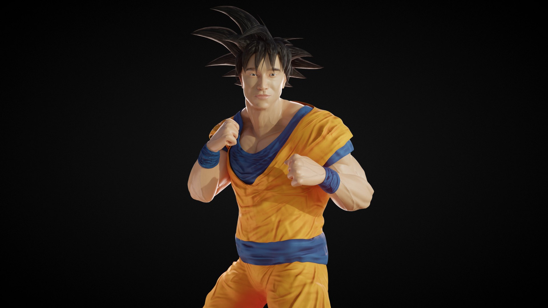 modelo 3d Goku - TurboSquid 2015467