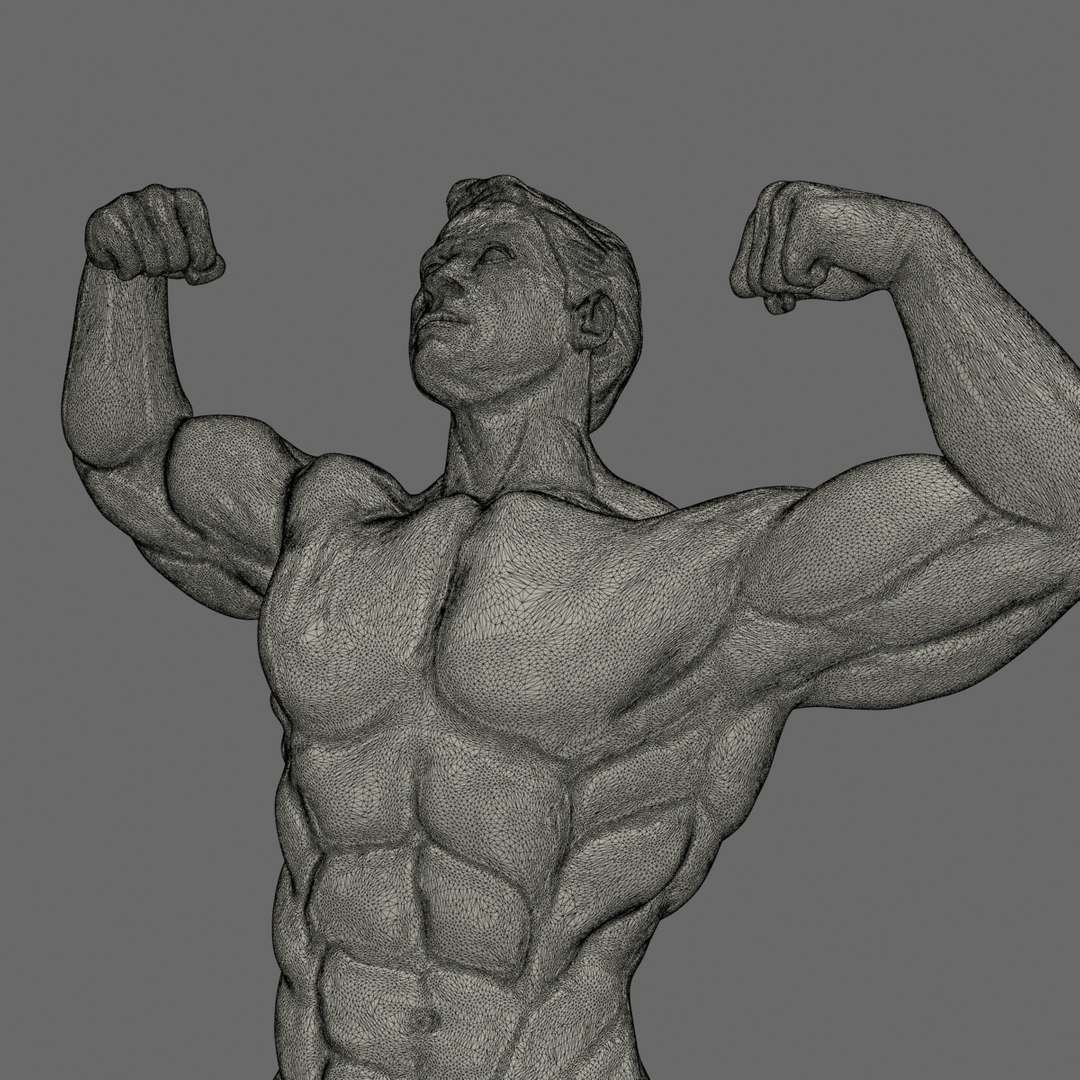 Bodybuilder Sculpture Max