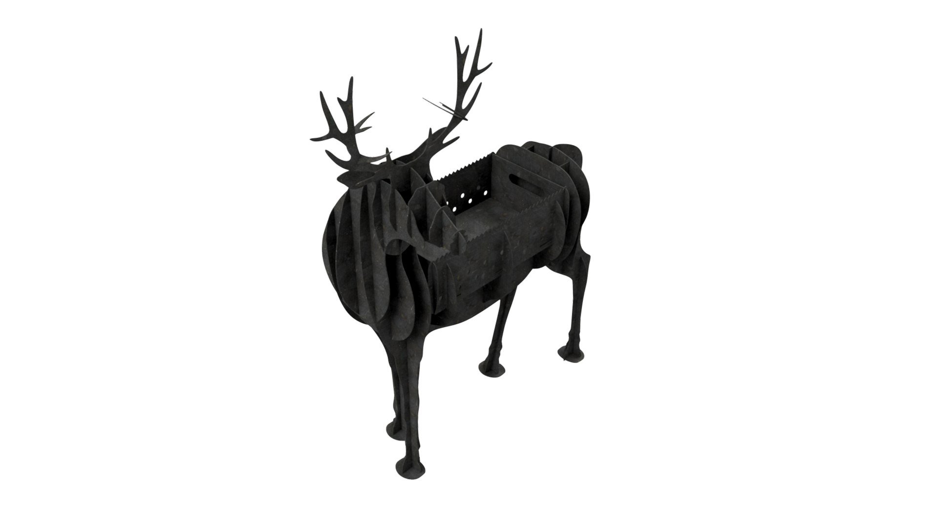3D Brazier - Deer - TurboSquid 1875551